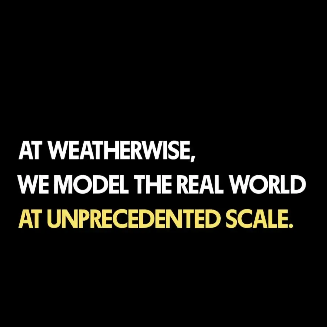 Weather API | Weatherwise: Meter-Scale Weather Forecasts